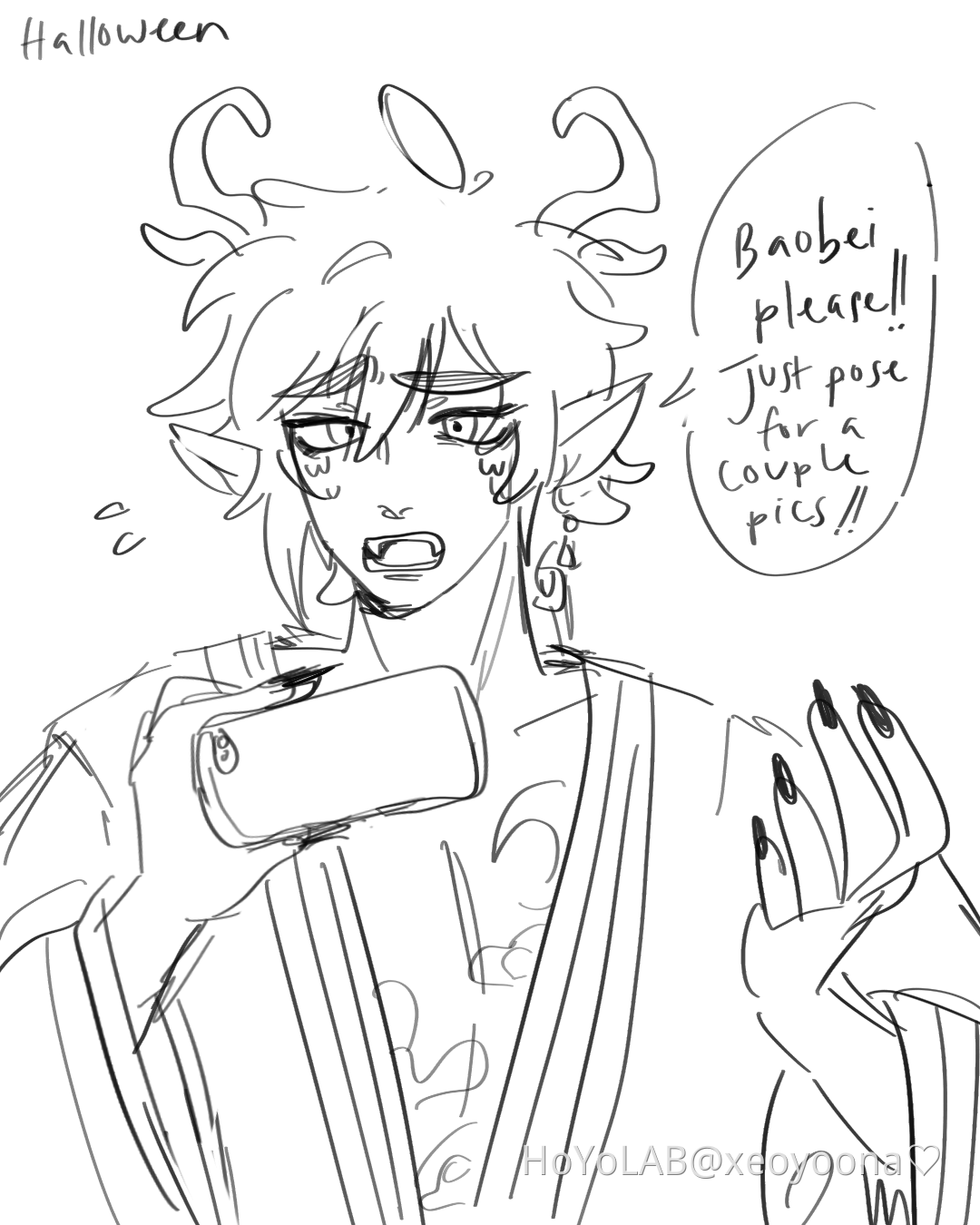 halloween zhongei comic 🍭🎃 Genshin Impact | HoYoLAB