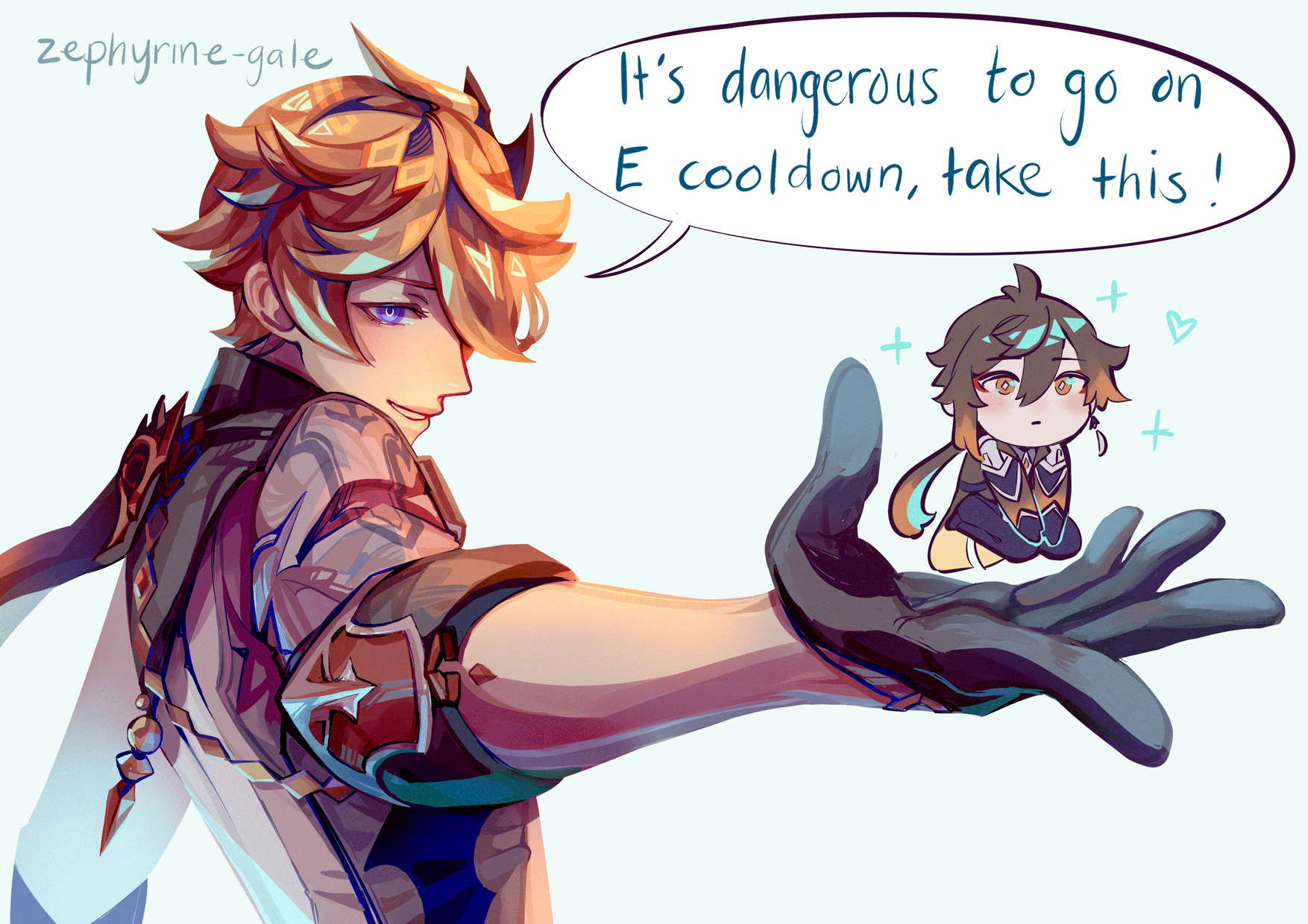 it's dangerous to go on E cd alone, take this! Genshin Impact | HoYoLAB