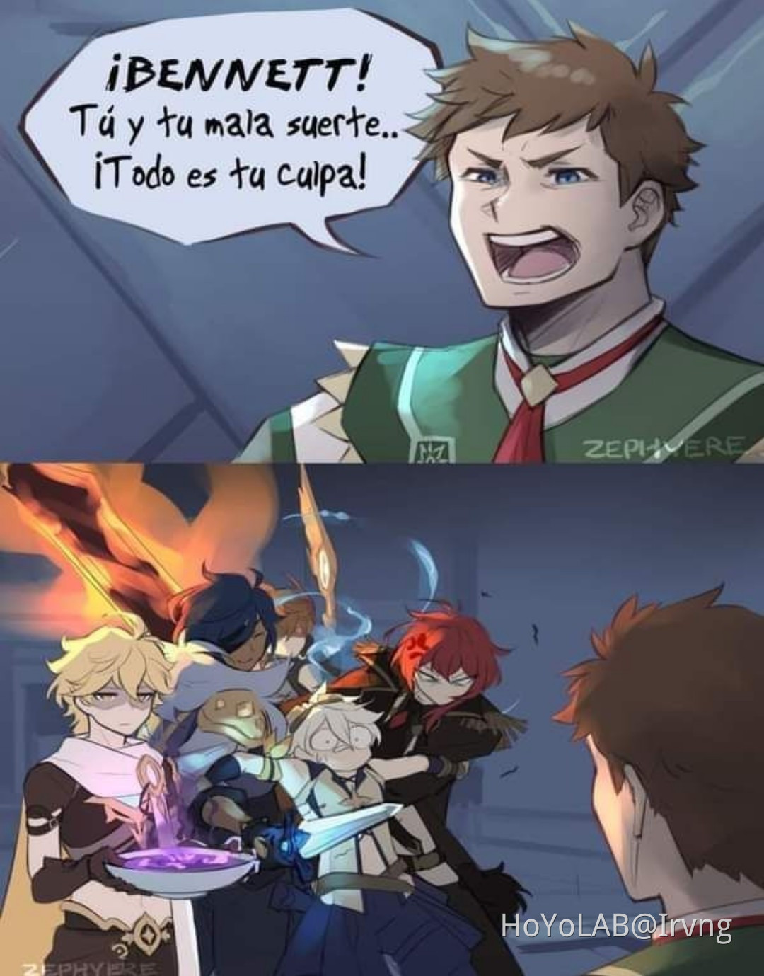 Team Bennett 😤😤😡 Genshin Impact | HoYoLAB