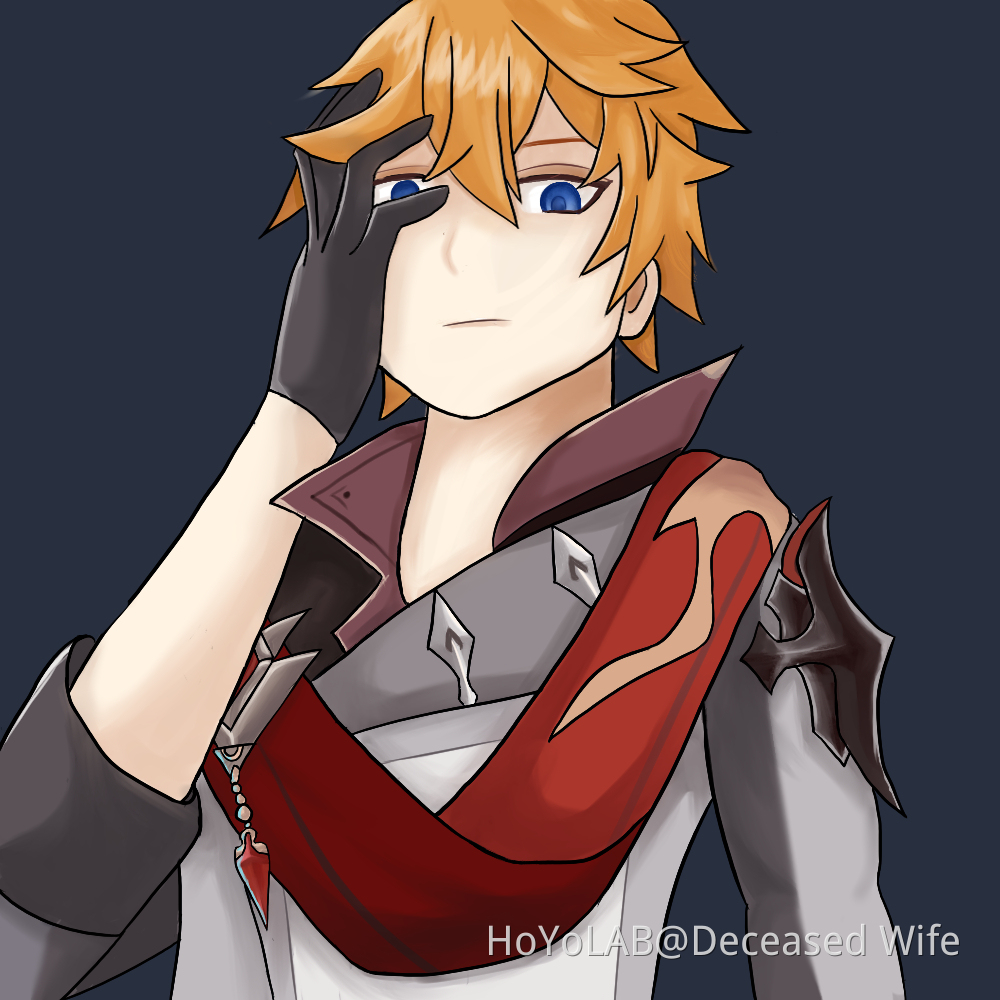 Childe Fanart! Genshin Impact | HoYoLAB