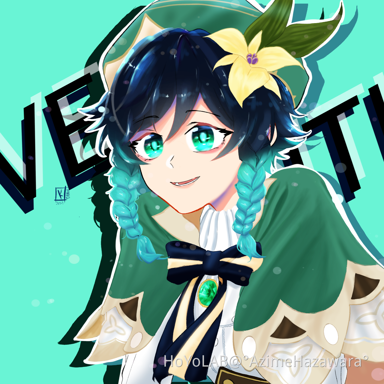 Venti fanart!! Genshin Impact | HoYoLAB