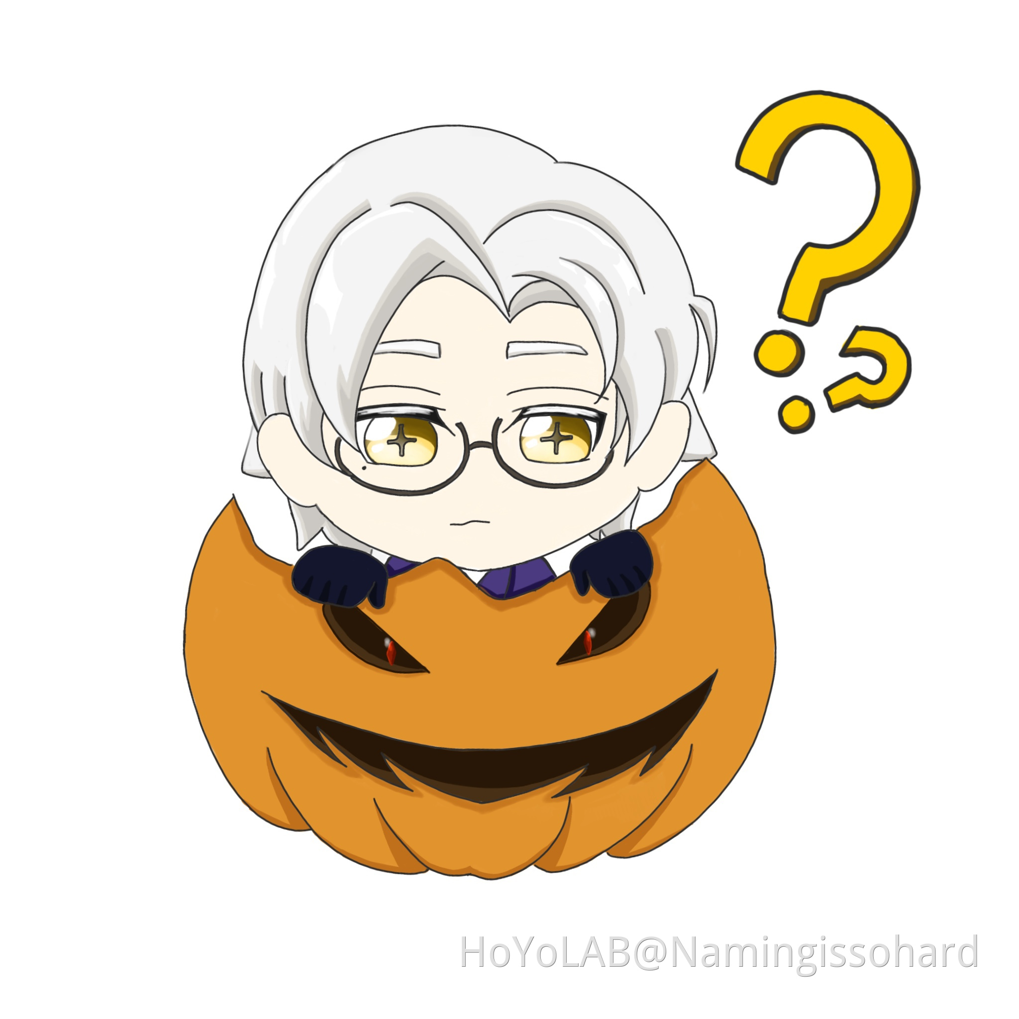Vyn and the pumpkin Tears of Themis | HoYoLAB