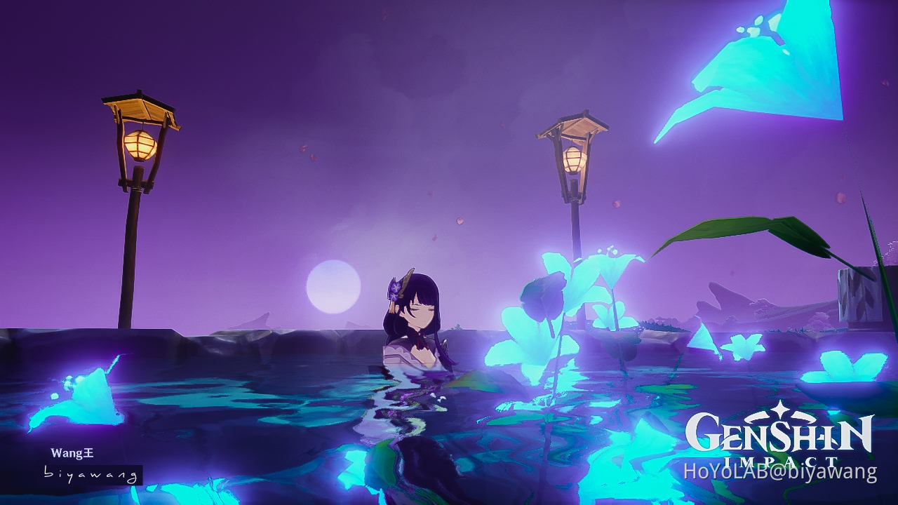 the beauty of the Electro archon Genshin Impact | HoYoLAB