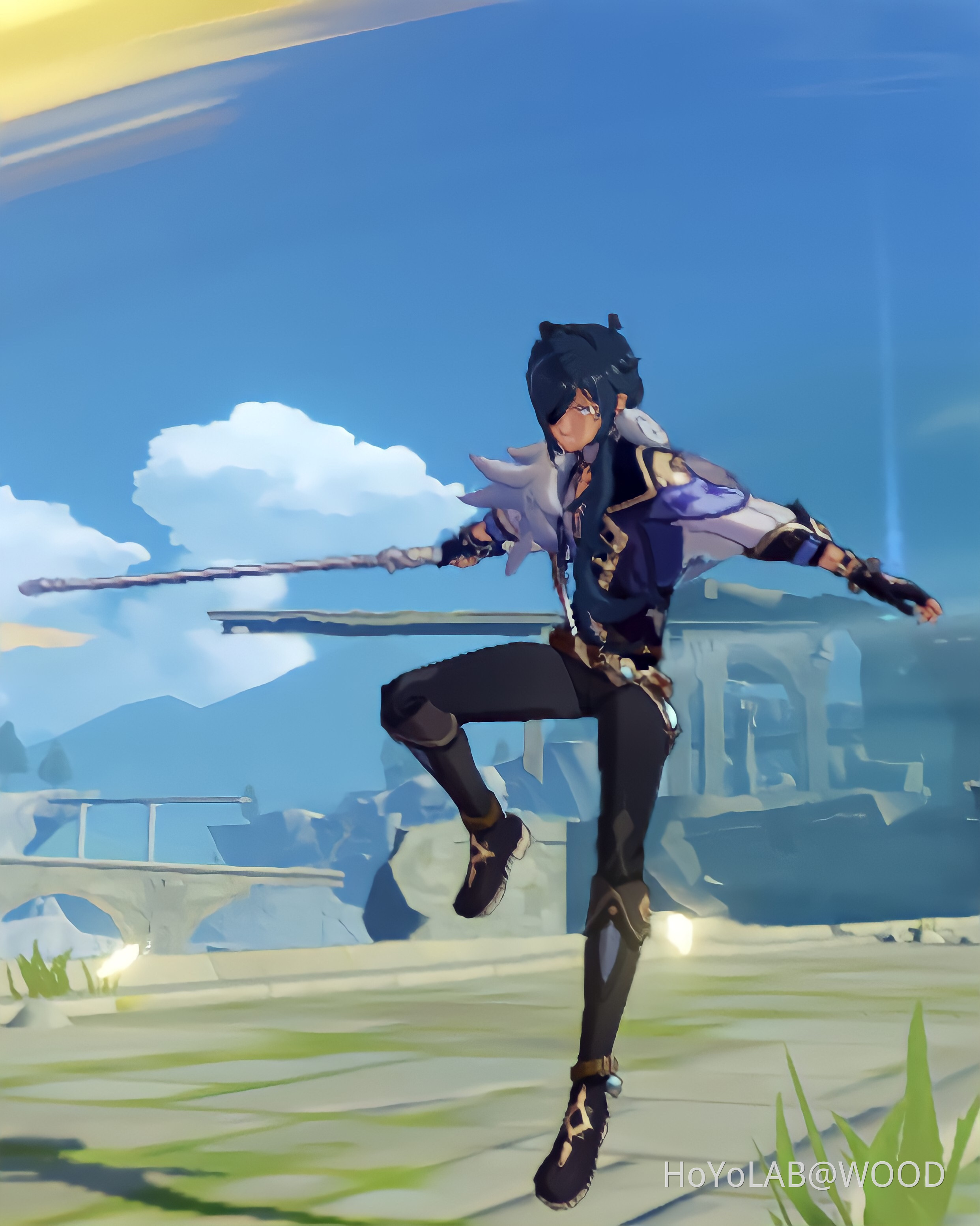 Kaeya’s 5th normal attack Genshin Impact | HoYoLAB