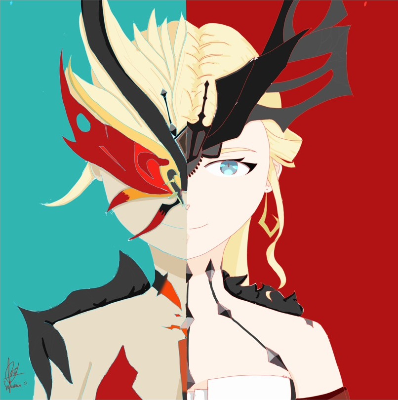 Signora fanart Genshin Impact | HoYoLAB