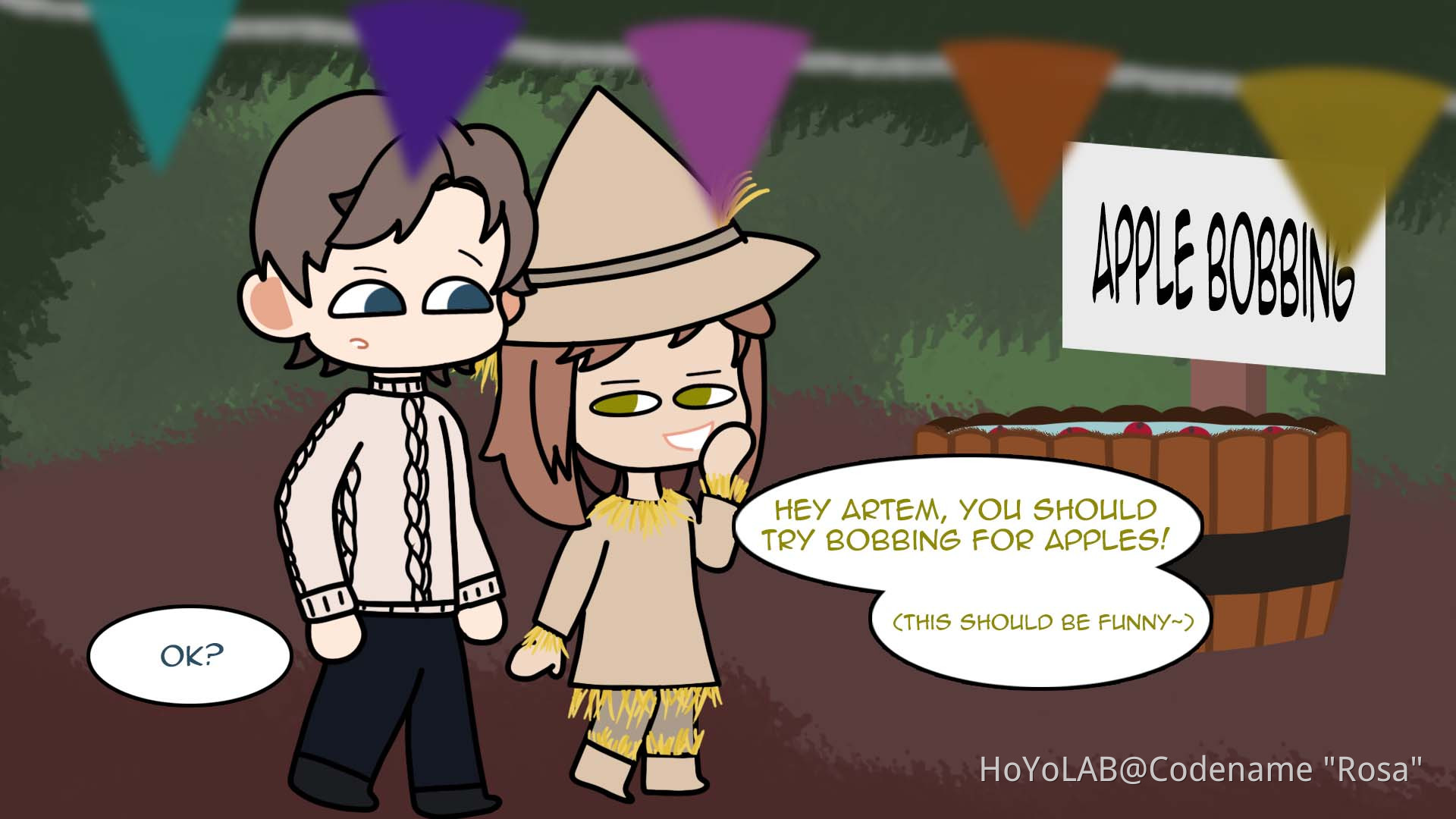 (Halloween Mini-Comic) #6 Bobbing for Apples, Artem-Style Tears of ...