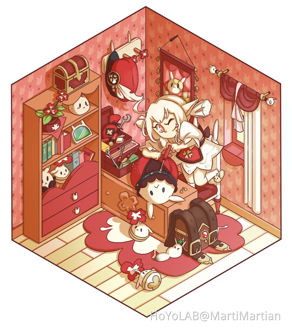 Klee's room Genshin Impact | HoYoLAB