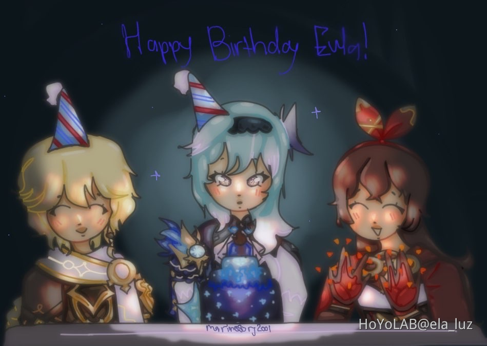 HAPPY LATE BDAY EULA 💓 Genshin Impact | HoYoLAB
