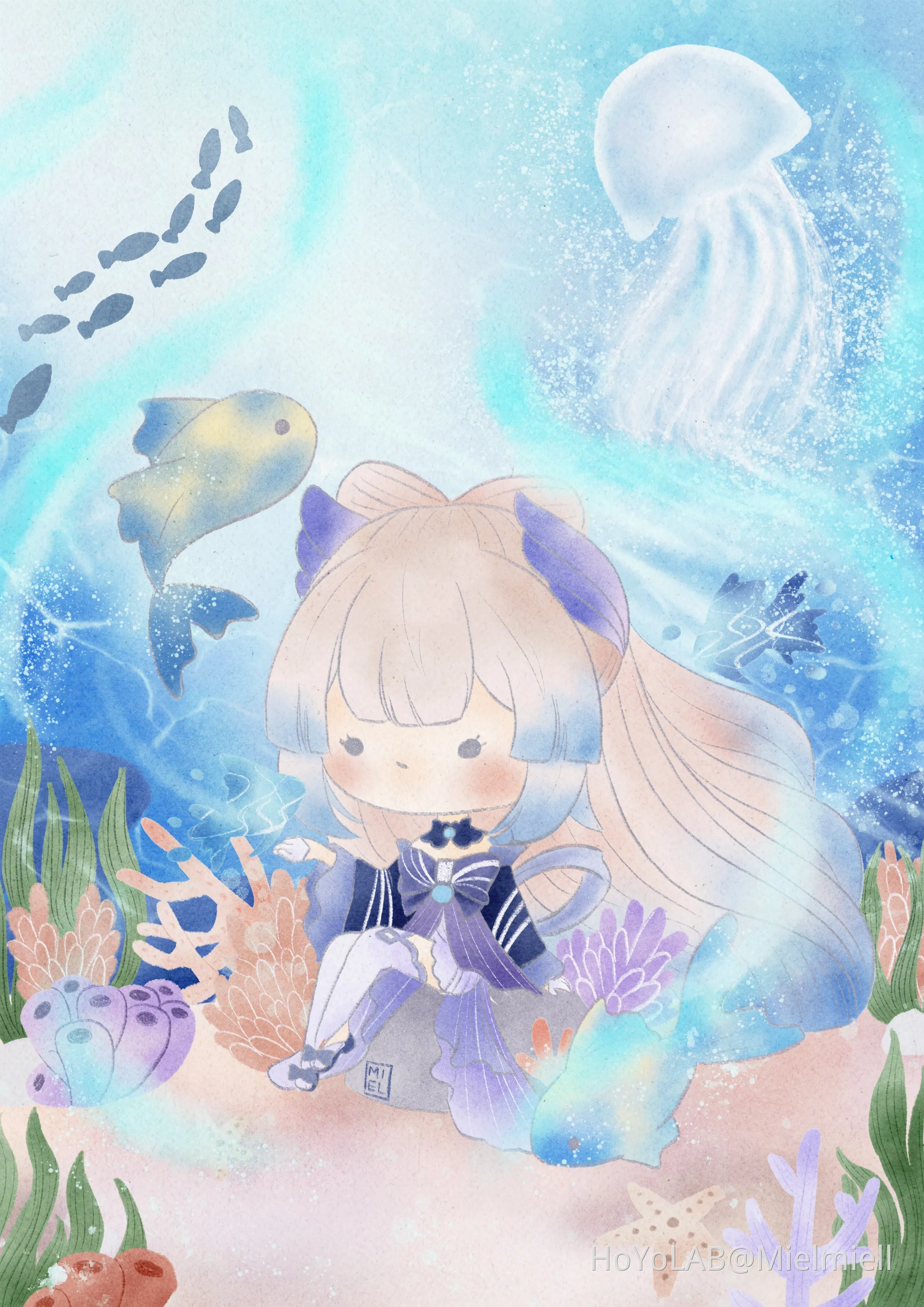 Kokomi the Mermaid Genshin Impact | HoYoLAB
