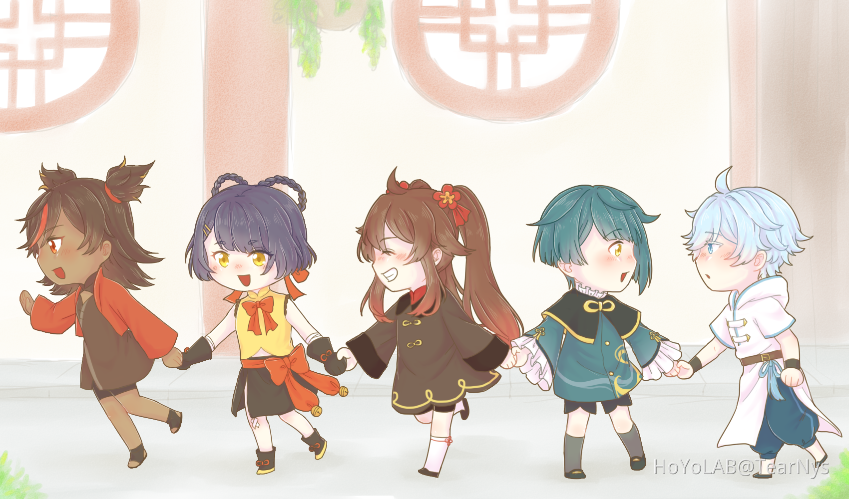 Liyue children outing! Genshin Impact | HoYoLAB