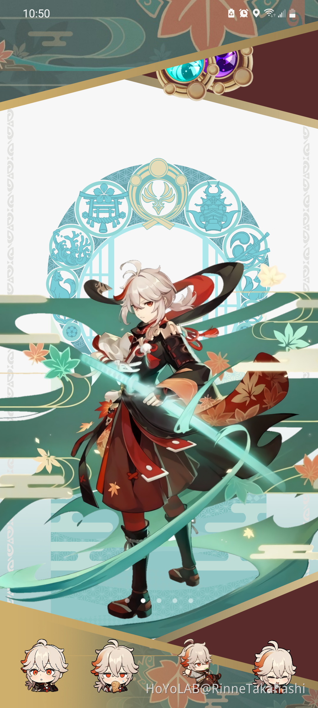 Genshin themed UI Genshin Impact | HoYoLAB