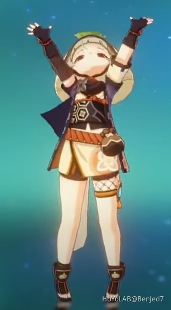 Sayu do YATTA pose Genshin Impact | HoYoLAB