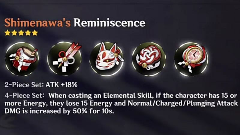 Shimenawa's Reminiscence Artifact Set Lore Genshin Impact | HoYoLAB