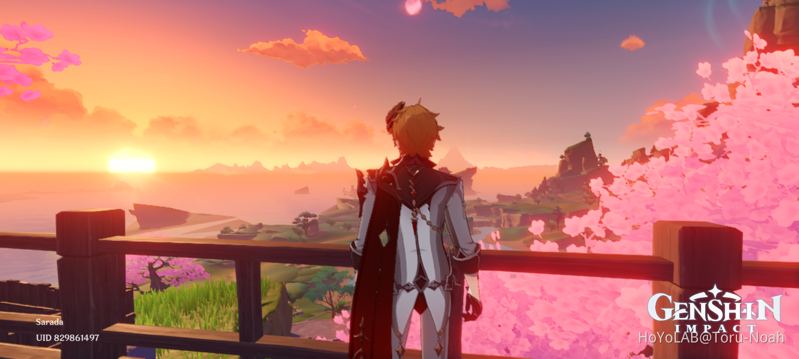 Enjoying Inazuma's sunset Genshin Impact | HoYoLAB