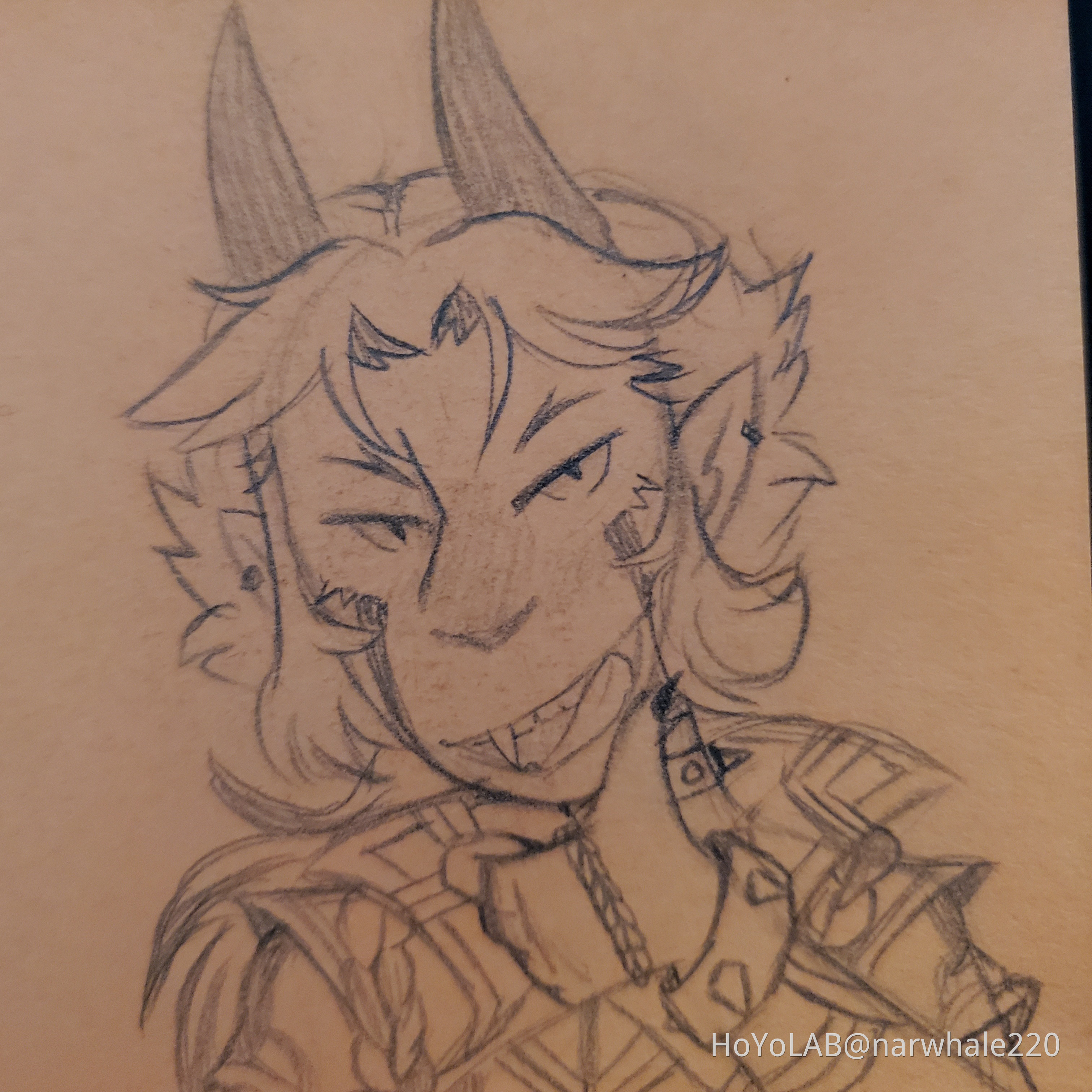 Itto sketch !! Genshin Impact | HoYoLAB