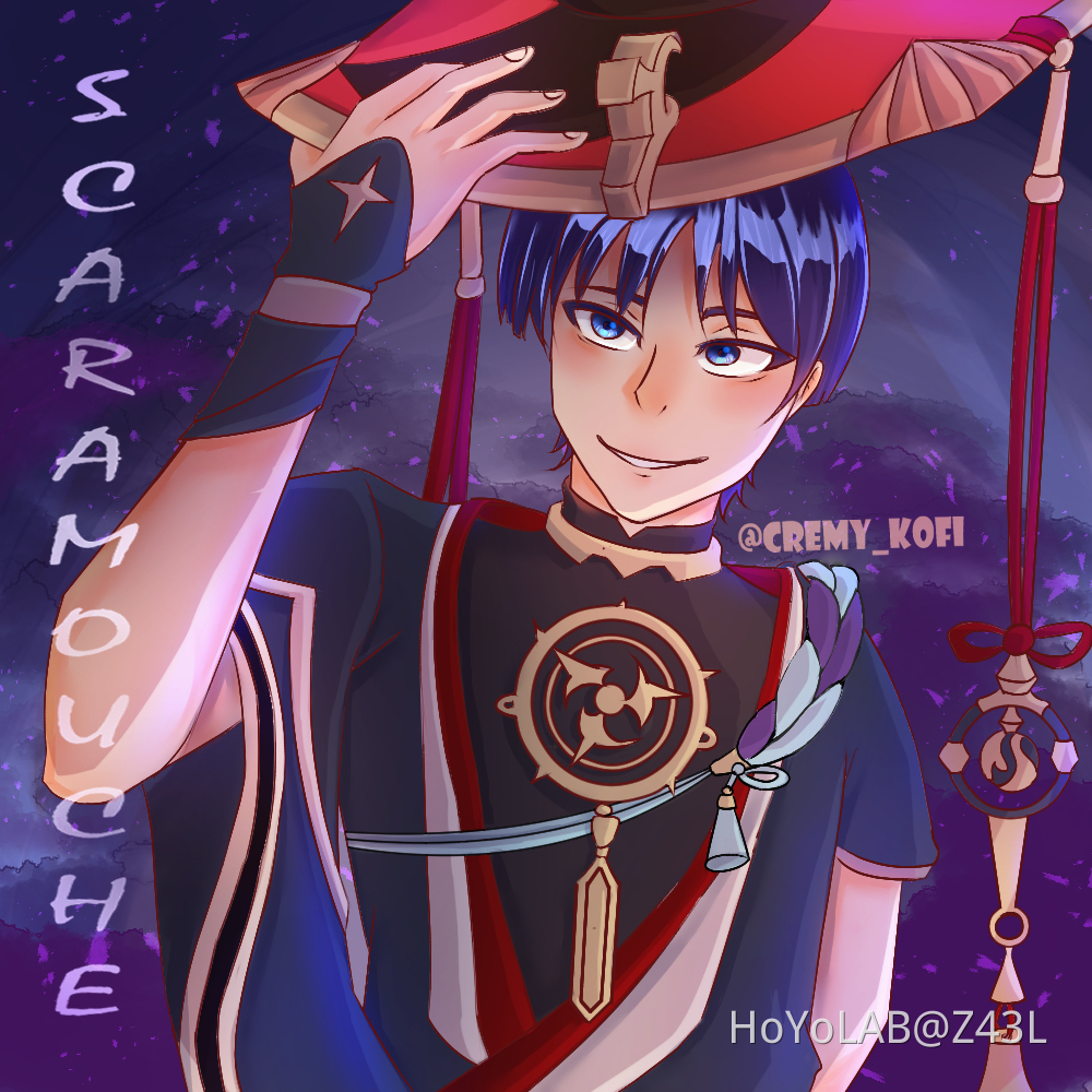 scaramouche fanart Genshin Impact | HoYoLAB