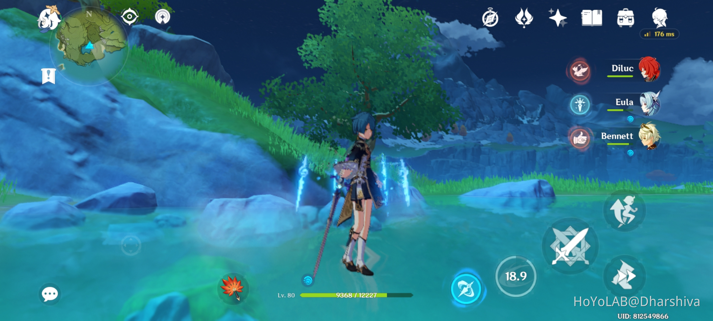 Walk on water Jutsu! | Genshin Impact | HoYoLAB