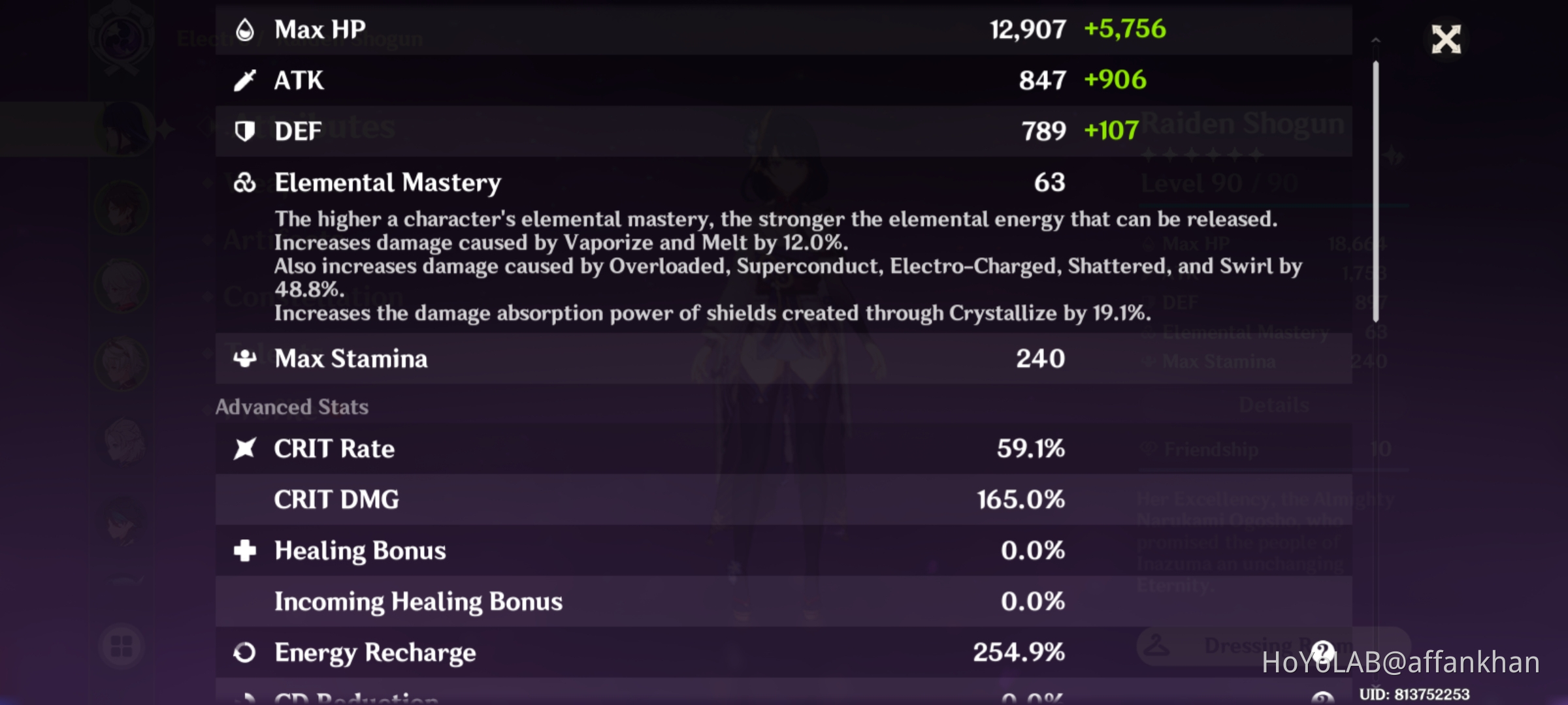 my Ei build | Genshin Impact | HoYoLAB