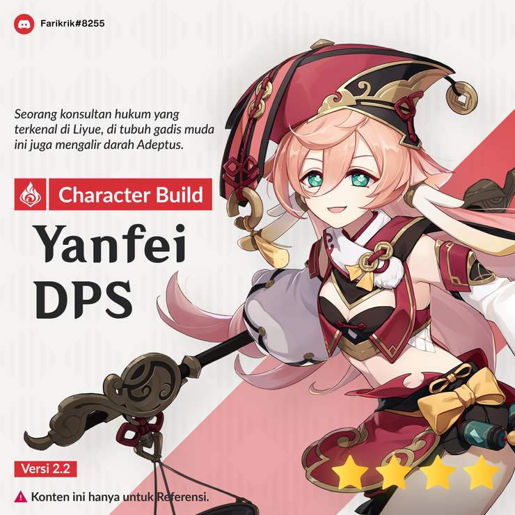 [Mini Guide] Character Build: Yanfei DPS - Wise Innocence [Yanfei Guide ...