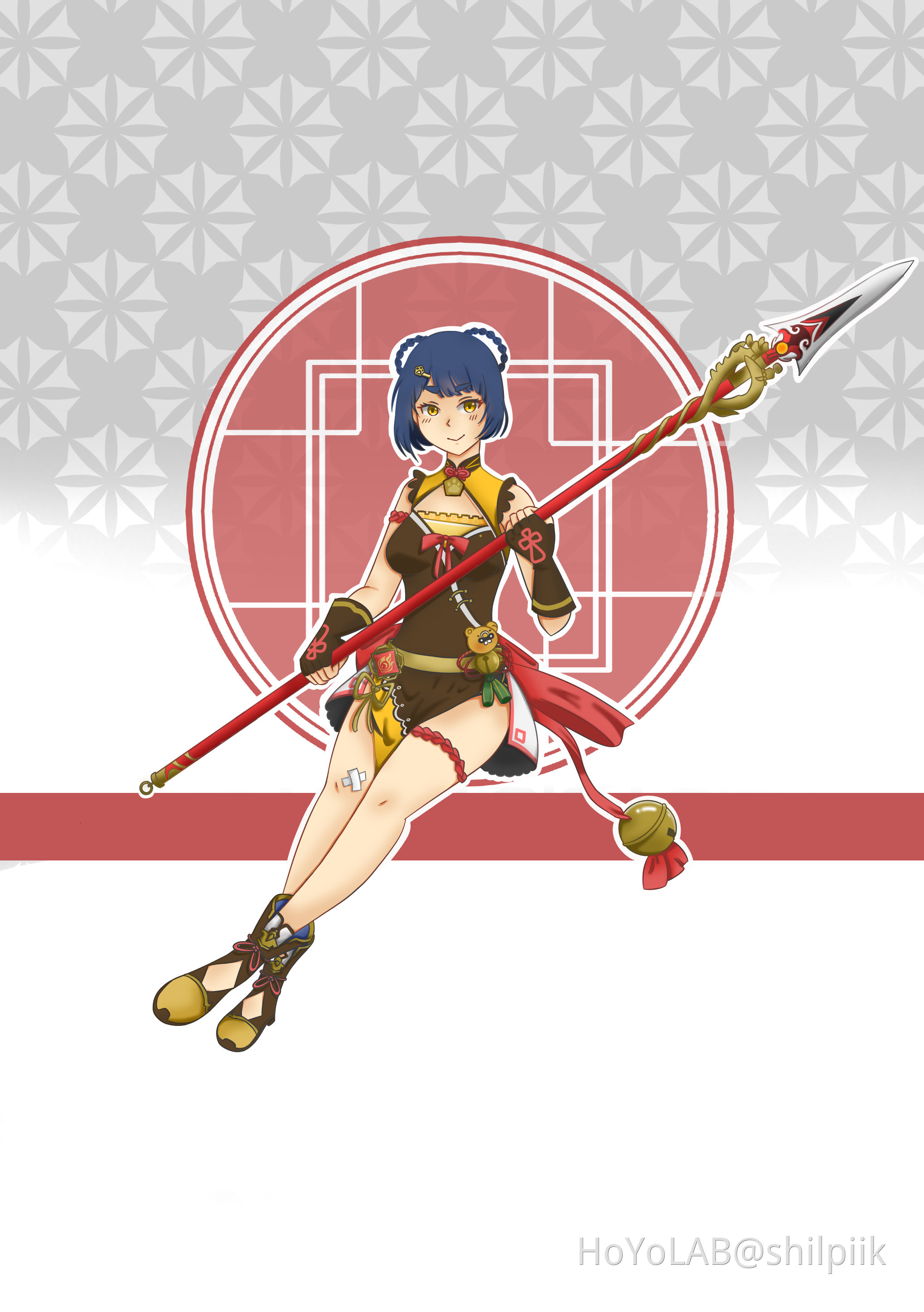 Xiangling Fanart Genshin Impact | HoYoLAB