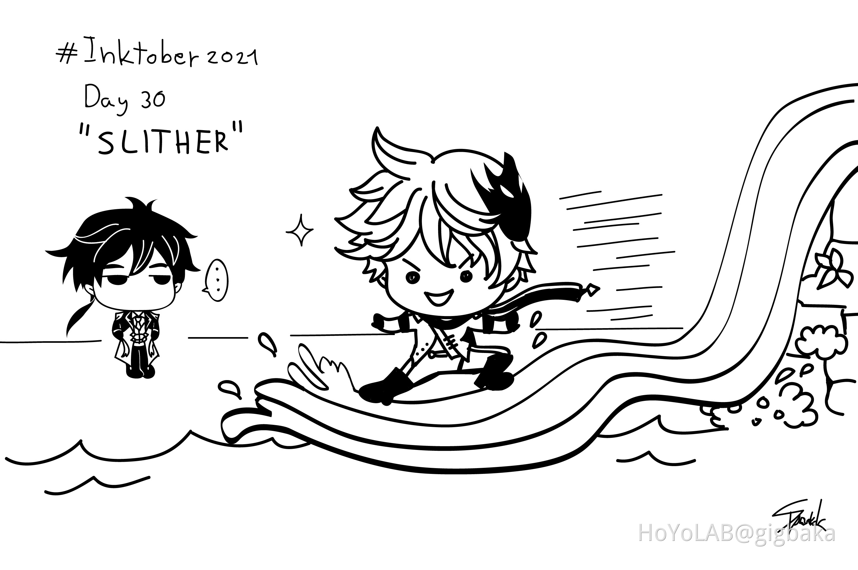 The wave rider Genshin Impact | HoYoLAB