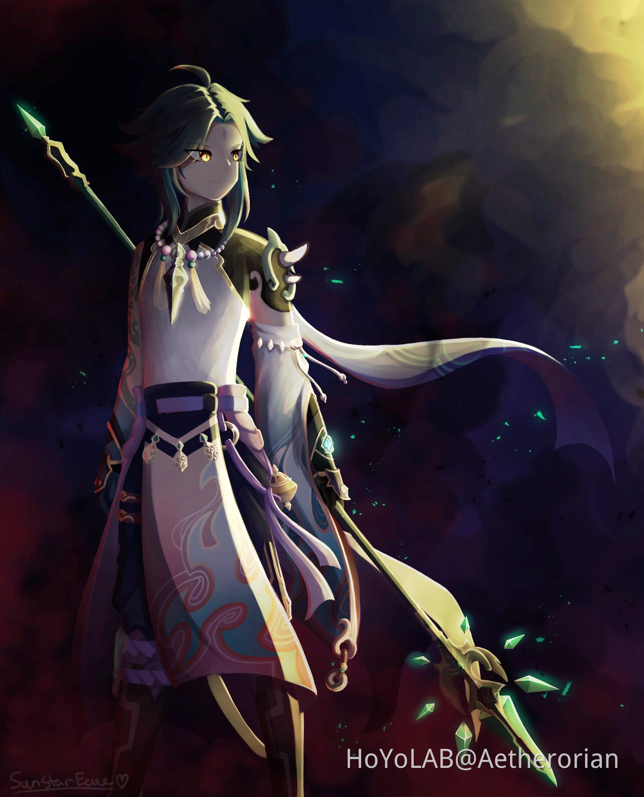 Xiao Fanart Genshin Impact | HoYoLAB