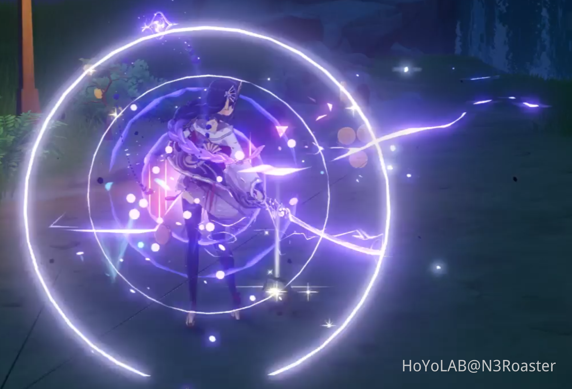 Raiden Shogun and Circles Genshin Impact | HoYoLAB