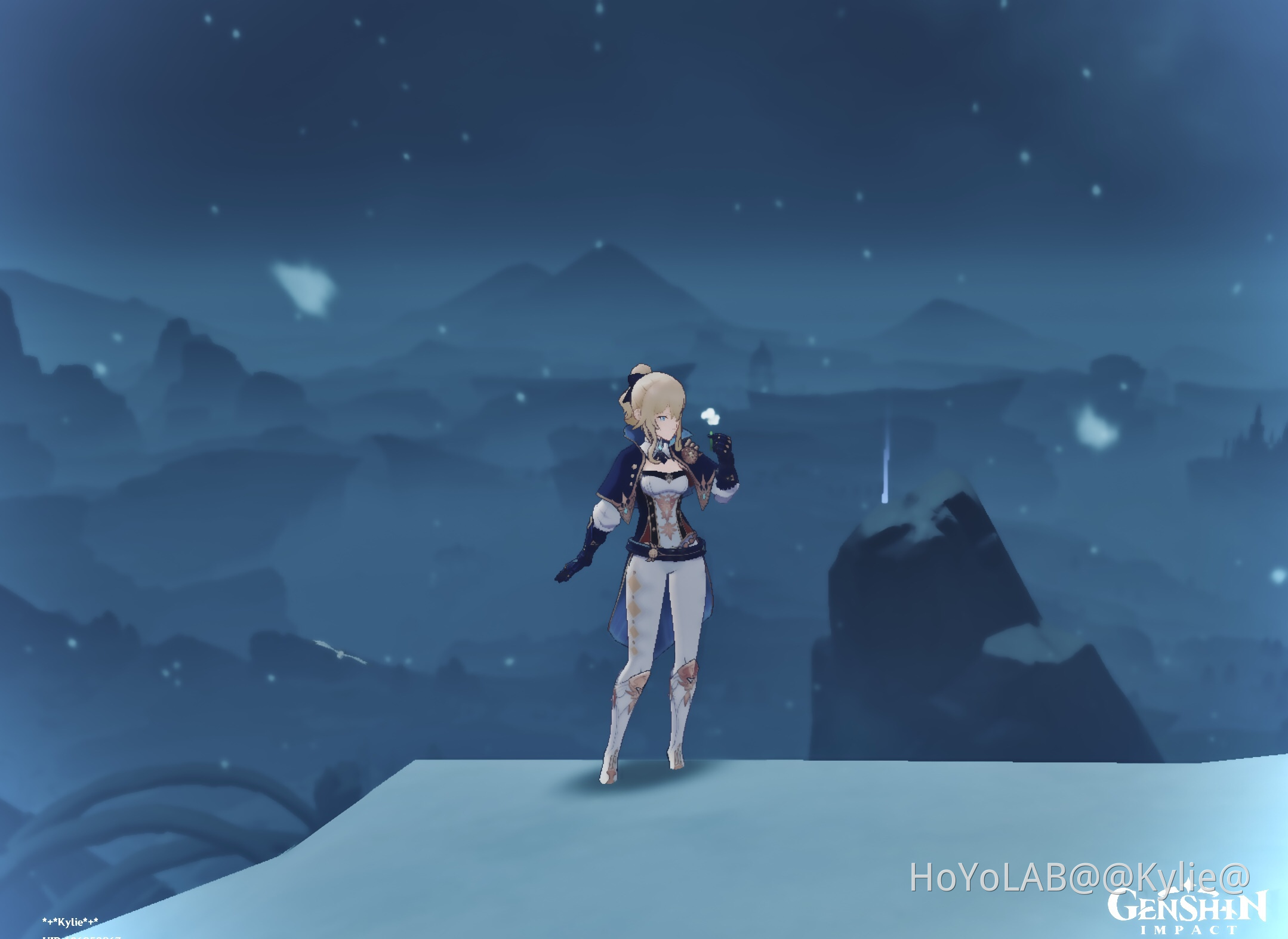 Jean in dragonspine and the god statue in monstadt - HoYoverse Player ...