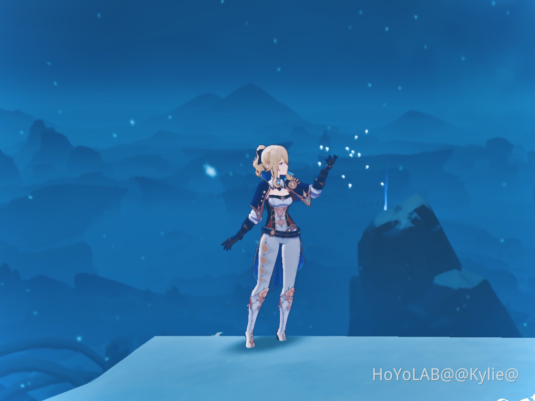 Jean in dragonspine and the god statue in monstadt Genshin Impact | HoYoLAB