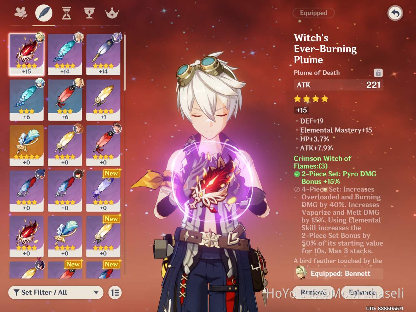 Bennett Build Guide (not the best since it’s for beginners ;D) Genshin ...