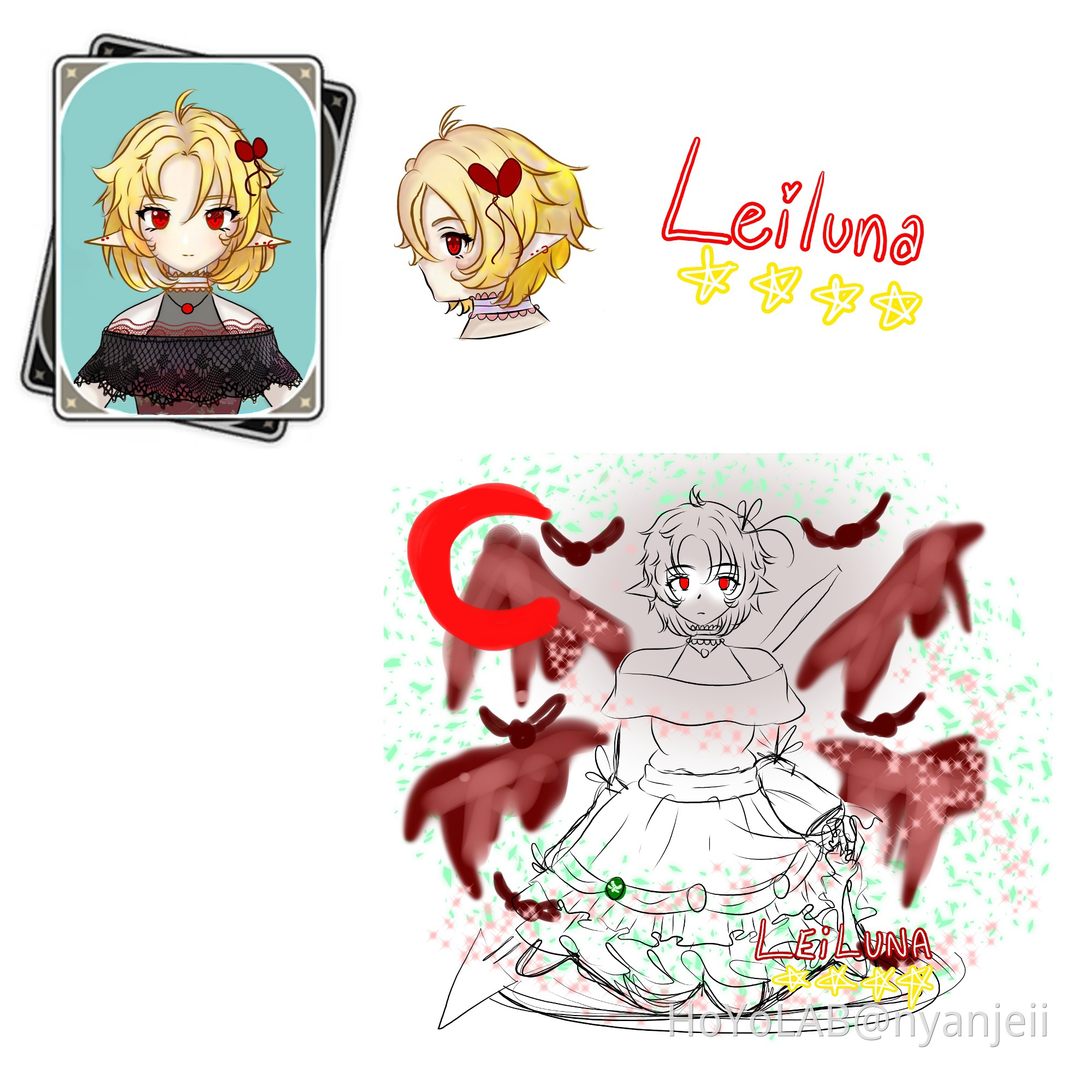 Leiluna anemo OC | Genshin Impact | HoYoLAB