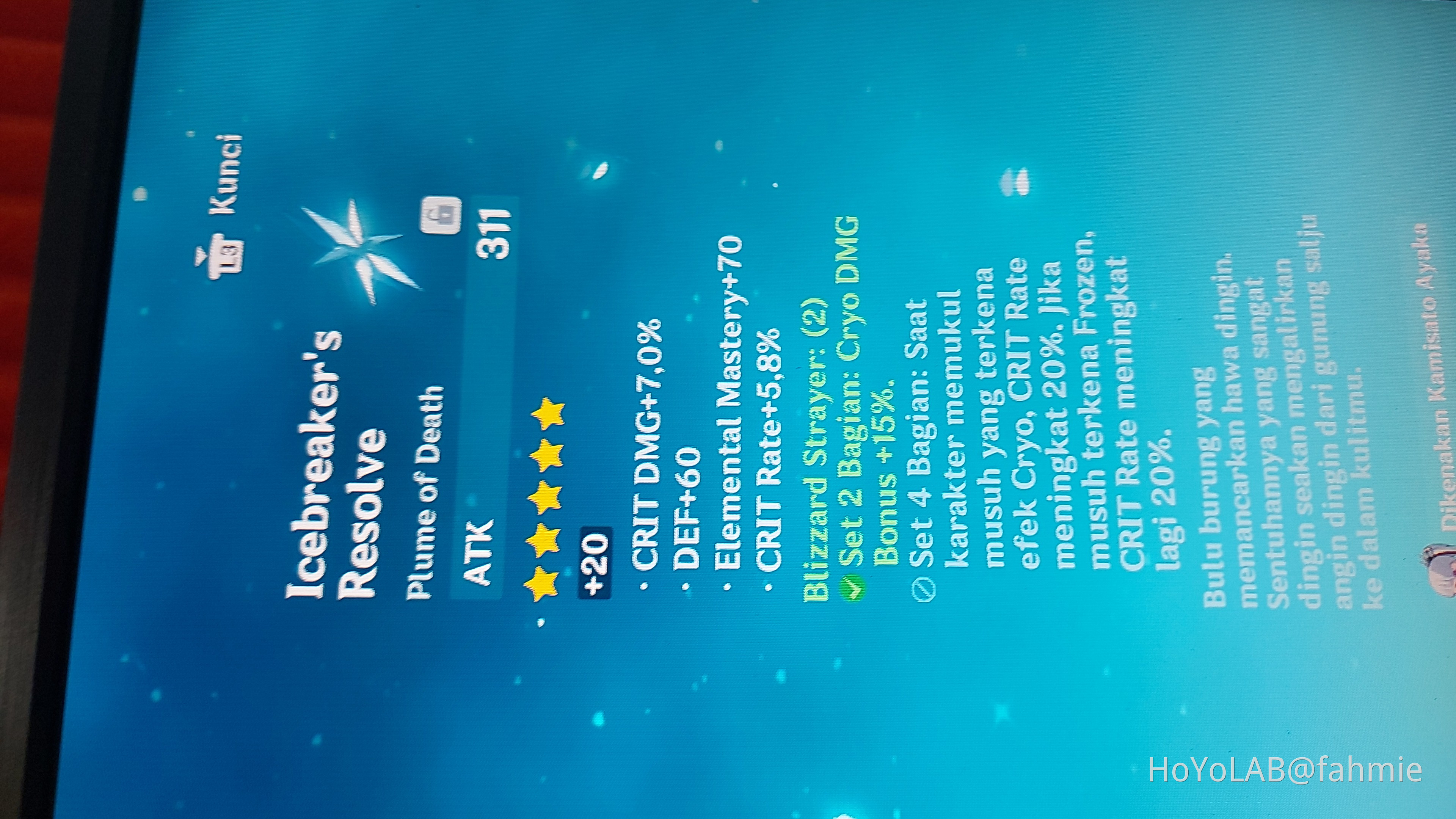 PLEASE HELP ME..HOW YOU GUYS CAN GET MORE CRIT RATE AND CRIT DAMAGE😭 ...