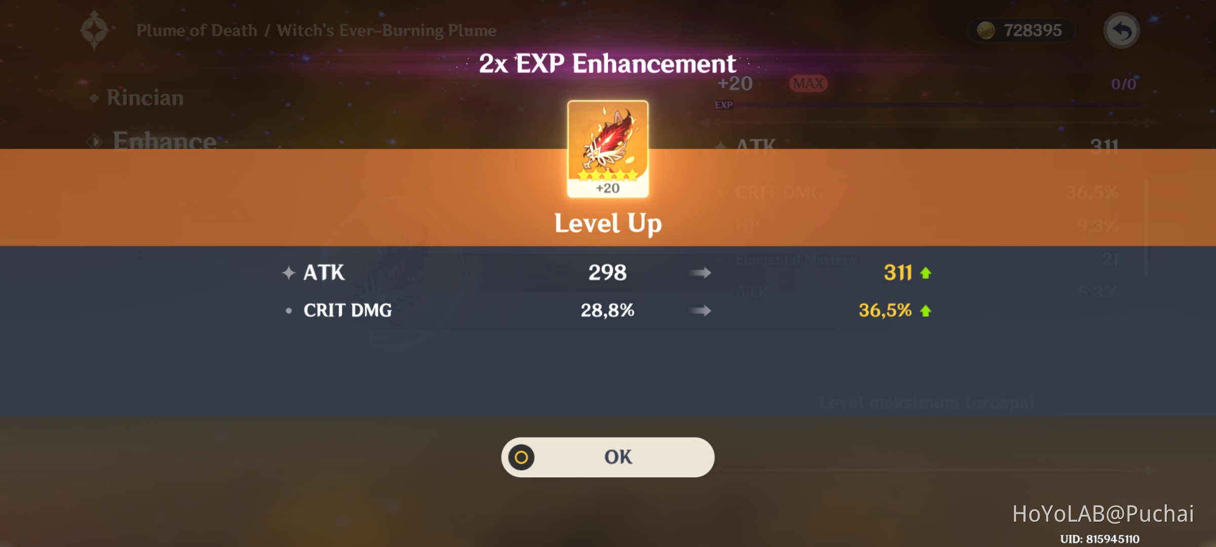 Crit Dmg 4x Genshin Impact | HoYoLAB