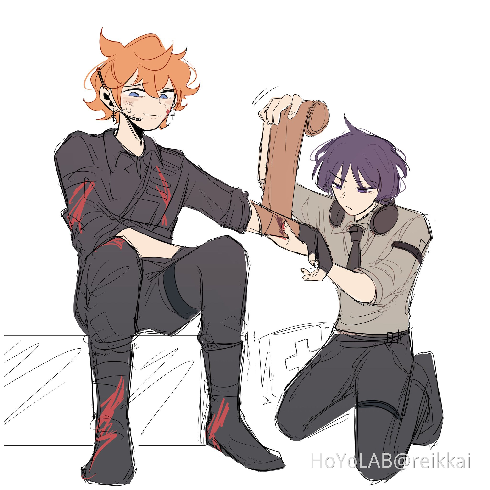scaramouche and childe, assassin/operator au Genshin Impact | HoYoLAB