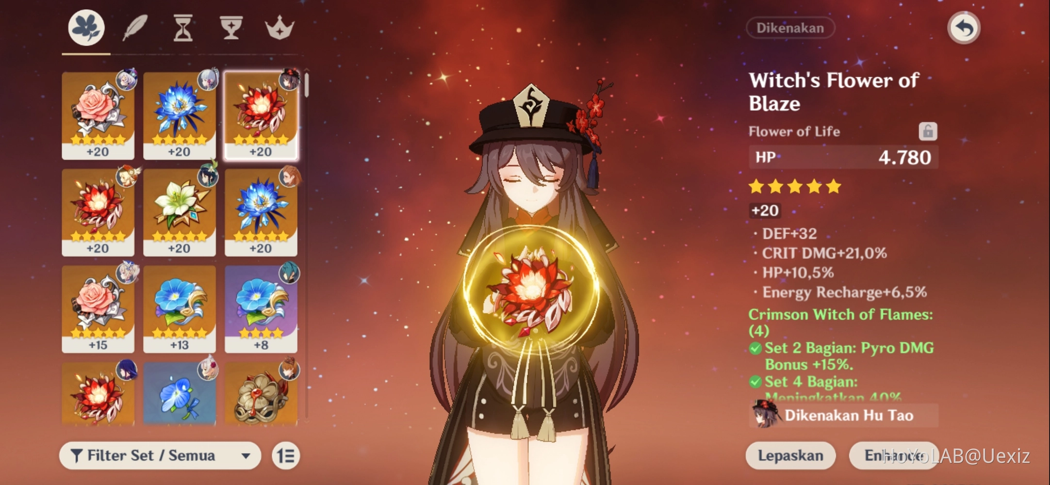 Build Hu Tao F2P ! Genshin Impact | HoYoLAB
