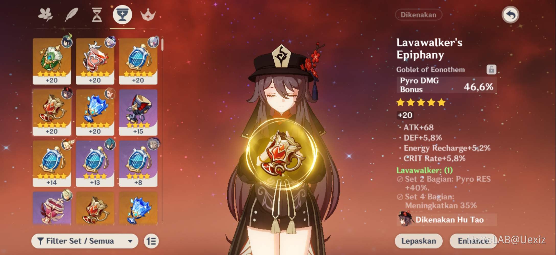 Build Hu Tao F2P ! Genshin Impact | HoYoLAB