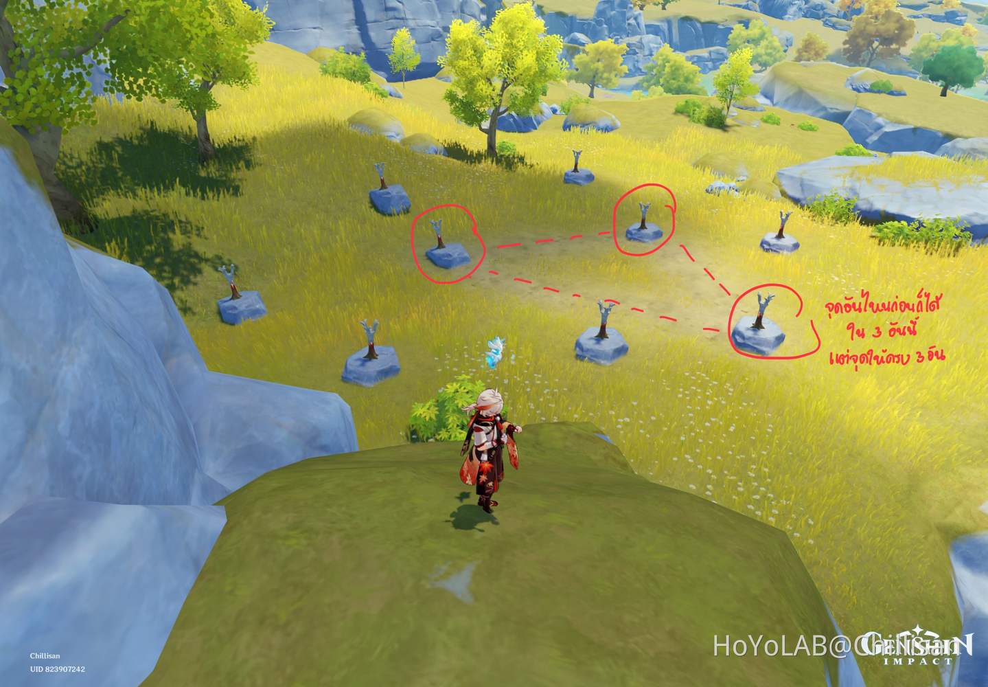 [กลไกคบเพลิง แถว Cuijue Slope] Genshin Impact | HoYoLAB