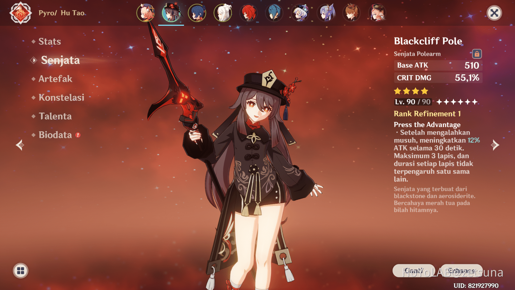 Hu Tao set up>bakar bakar juga? Genshin Impact | HoYoLAB