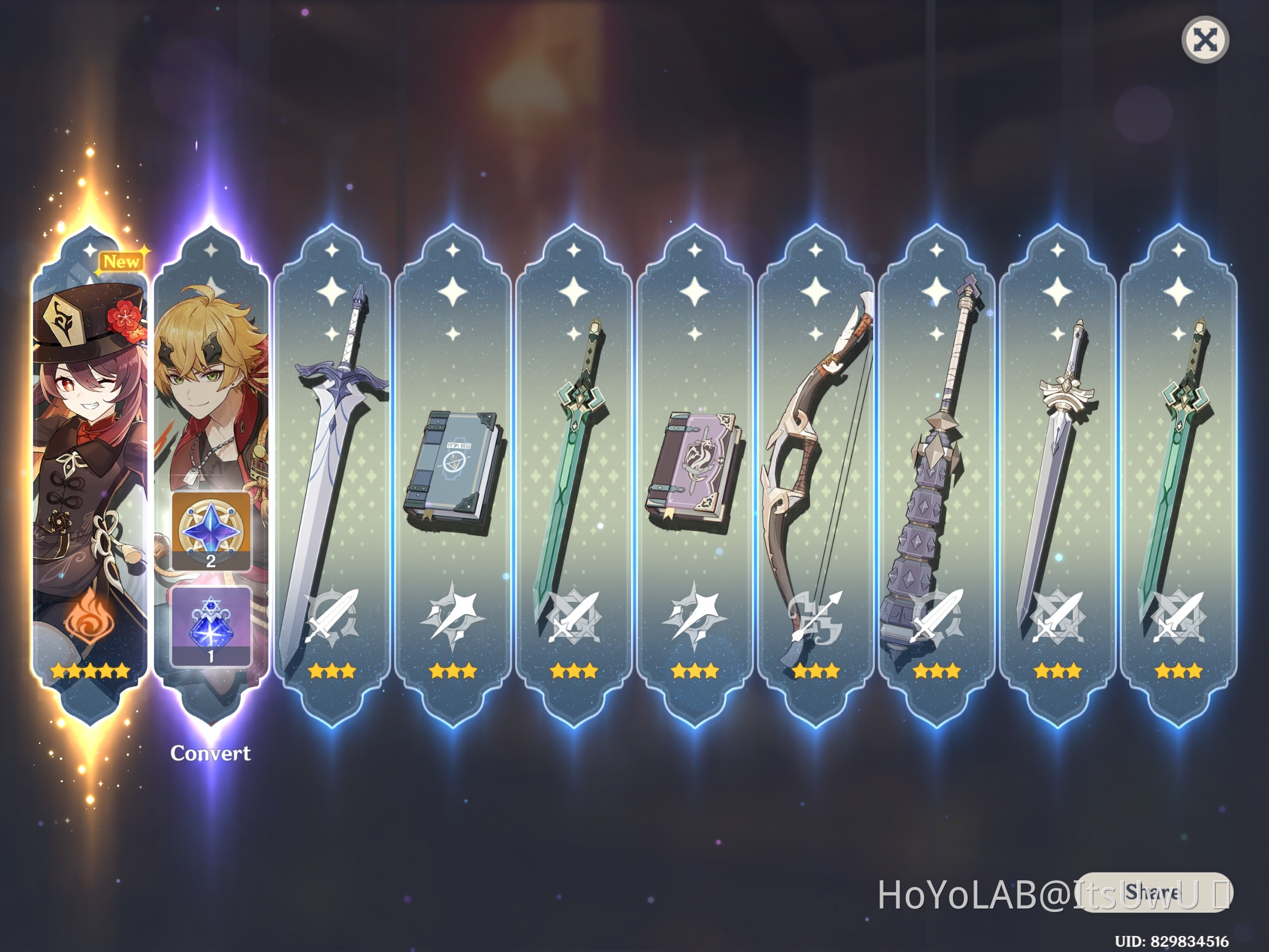 Hutao came home ️‍🔥🤌*yesterday summon Genshin Impact | HoYoLAB