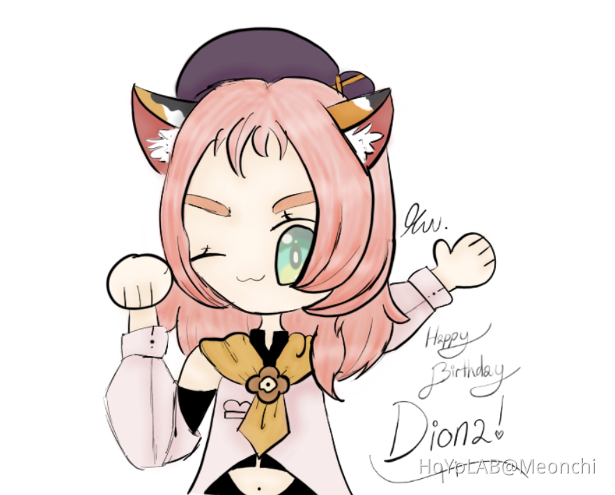 Happy B-day Diona ~Drawing Genshin Impact | HoYoLAB