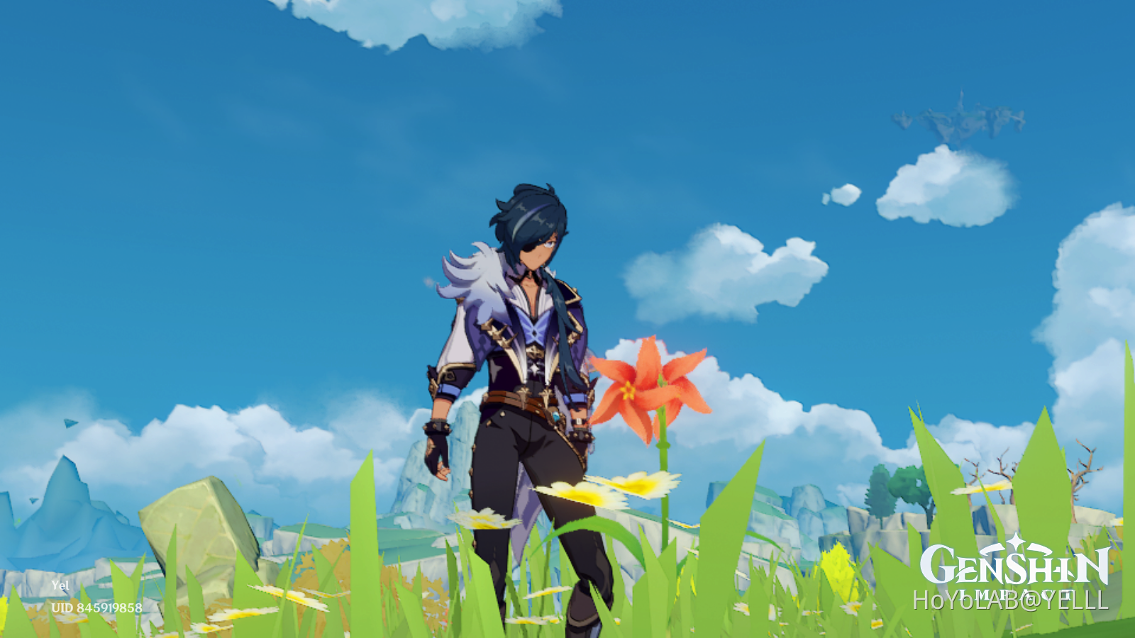 Kaeya founds a flower Genshin Impact | HoYoLAB