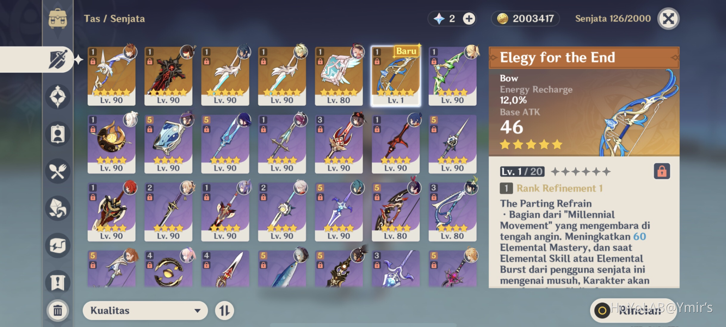 Gacha Weapon Banner gak? Genshin Impact | HoYoLAB