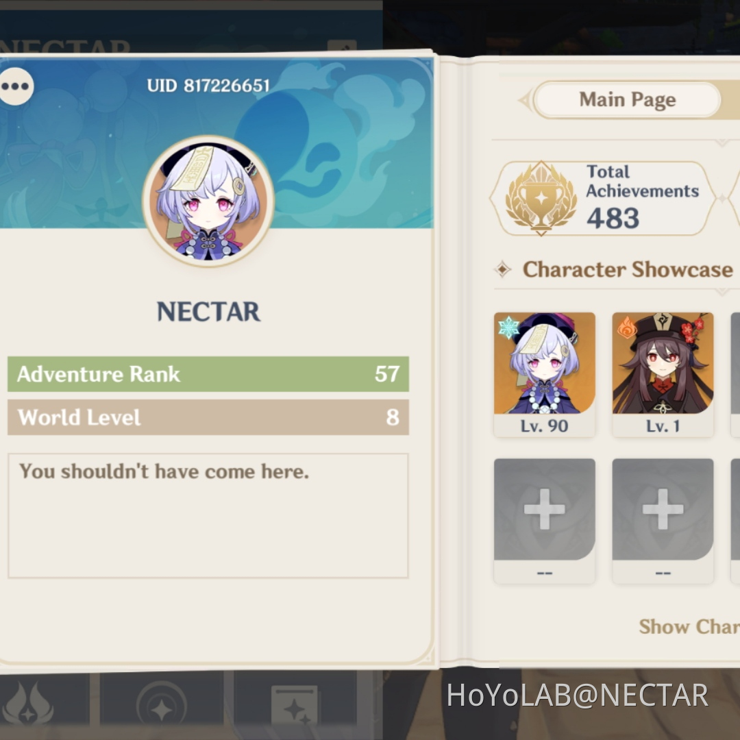 Qiqi lost 50/50 to Hu Tao Genshin Impact | HoYoLAB