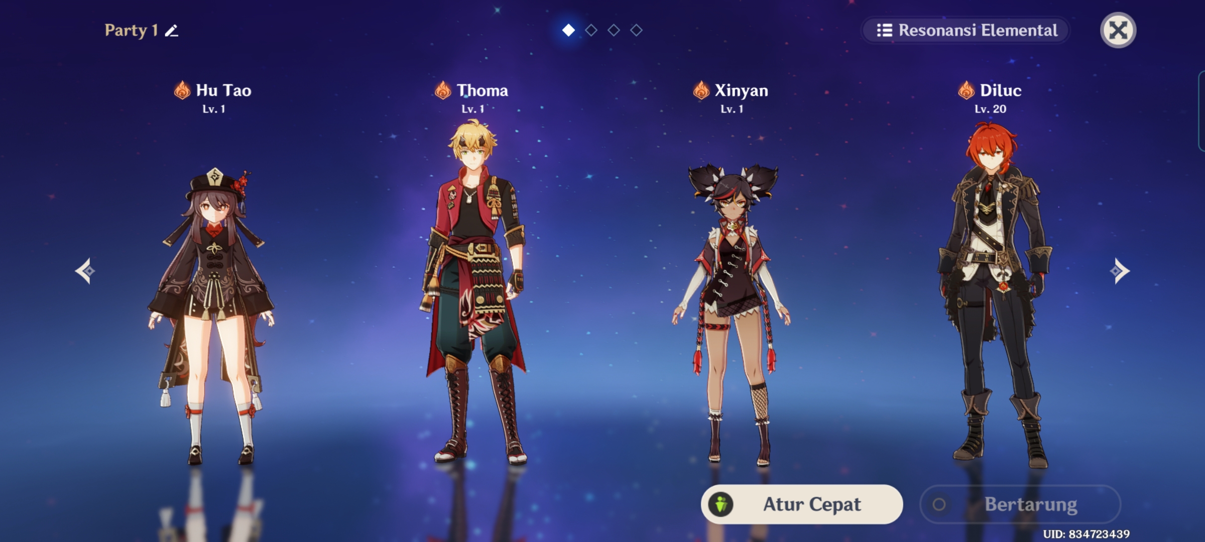 Mereka semua adalah karakter PYRO Genshin Impact | HoYoLAB