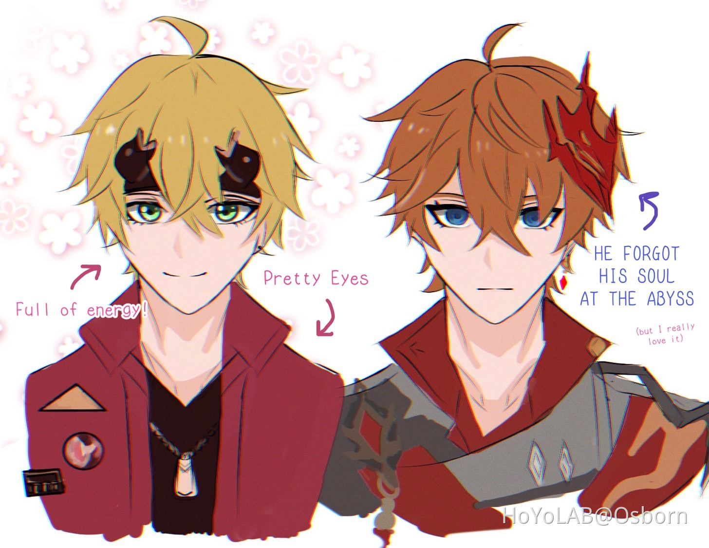 ดวงตาของ Thoma & Childe ! Genshin Impact | HoYoLAB