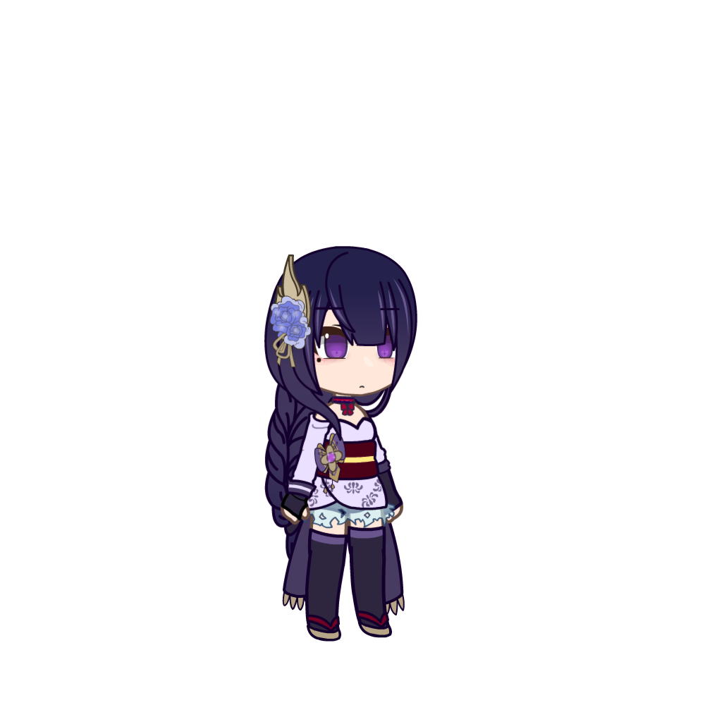 Here's Baal made in Gacha club. Genshin Impact | HoYoLAB