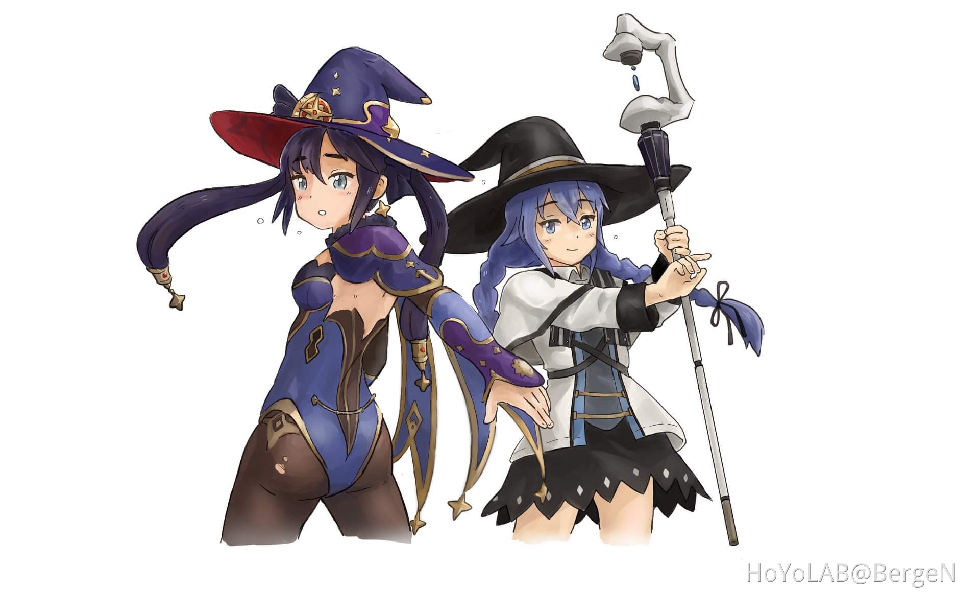 Mona x Roxy (they share their JP VA) Genshin Impact | HoYoLAB