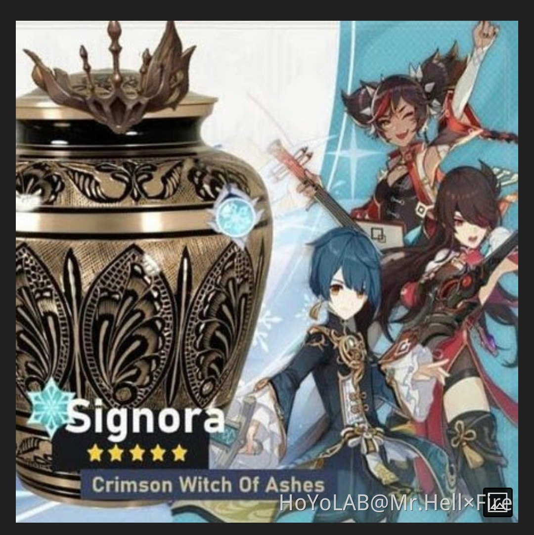 Signora banner leak Genshin Impact | HoYoLAB