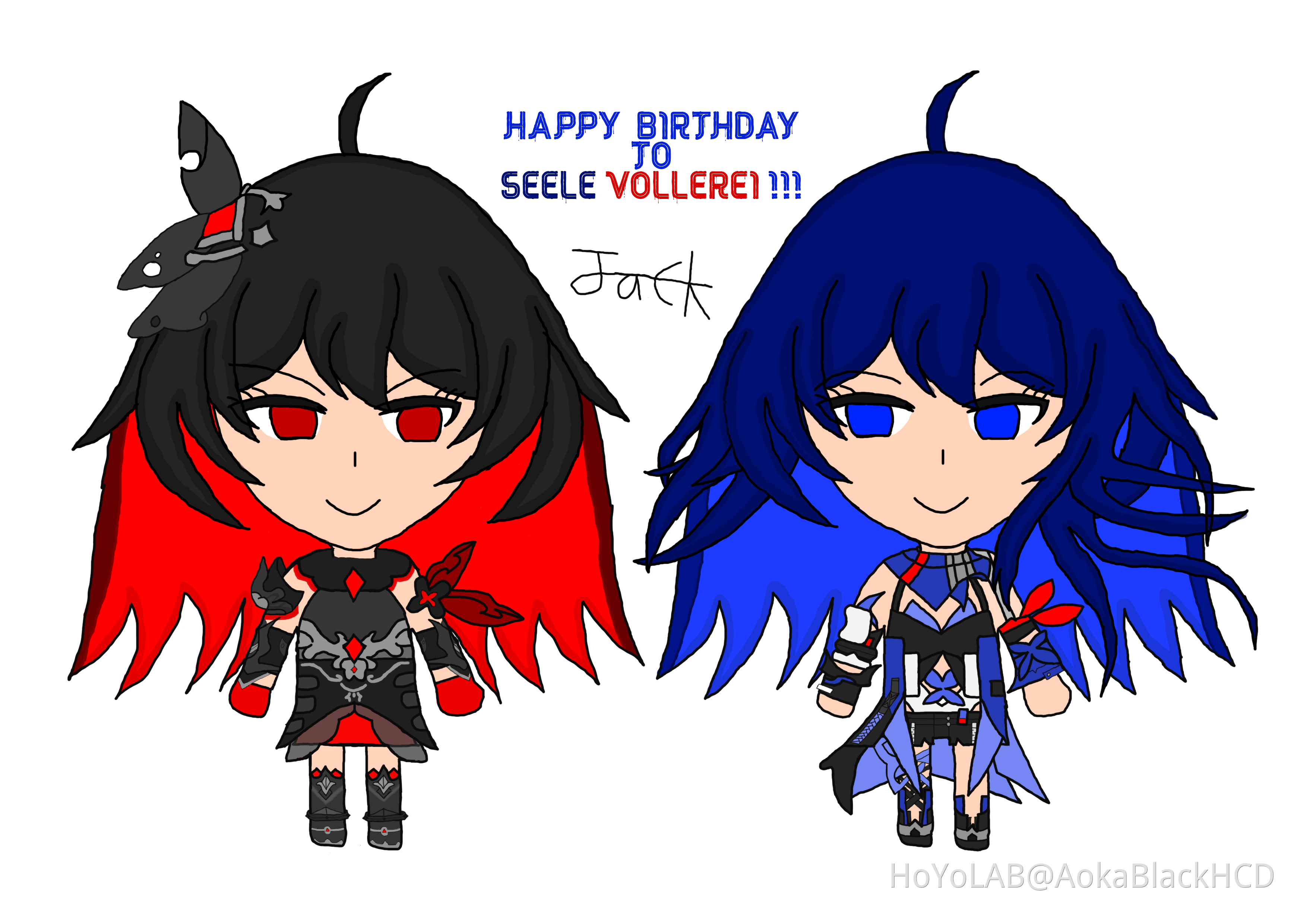 Reposted-18 October: Happy Birthday to Seele Vollerei !!! Nyx Seele and ...