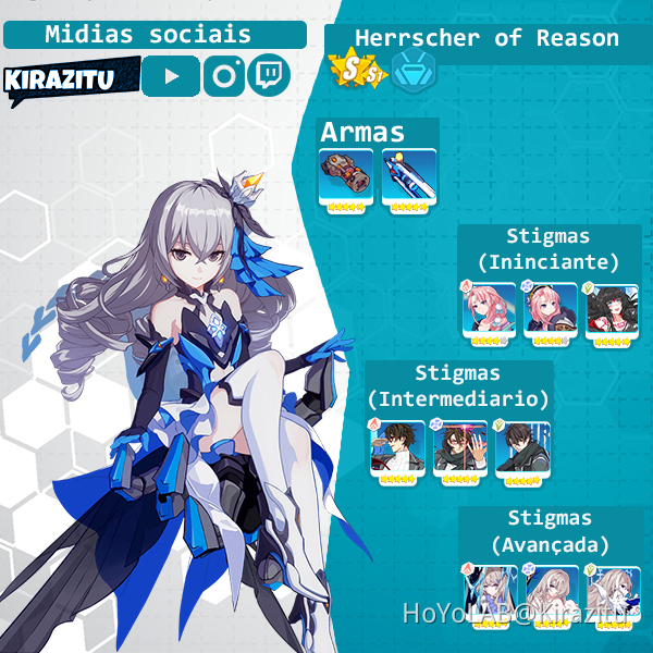 Guia geral para Herrscher of Reason (HoR) [PT-BR] Honkai Impact 3rd ...